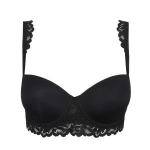 Marie Jo Elis Padded Balcony Bra in Black B To F Cup